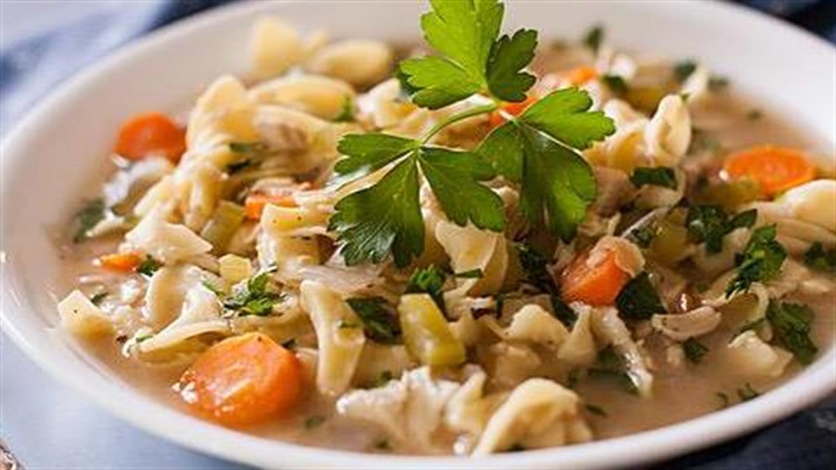 Σούπα για ιώσεις! με κοτόπουλο-κριθαράκι - Secret Kitchen and Travel